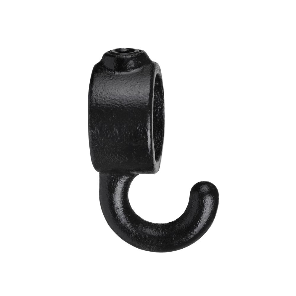 Buiskoppeling Haak - zwart-E / 48,3 mm